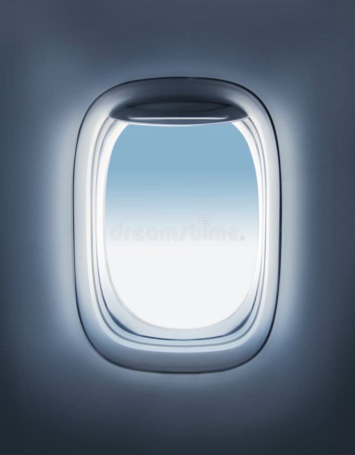 Airplane window stock photo. Image of inside, copy, single - 26020910