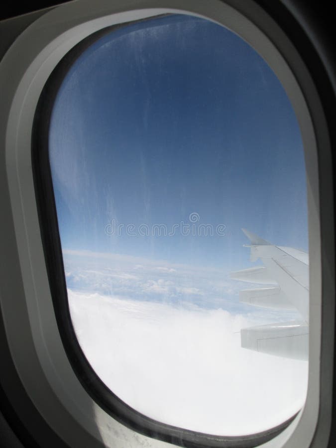 Airplane Window Picture. Image: 4839816