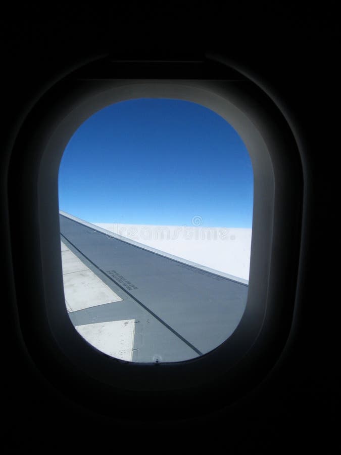 Airplane window stock photo. Image of window, view, aerial - 3728690