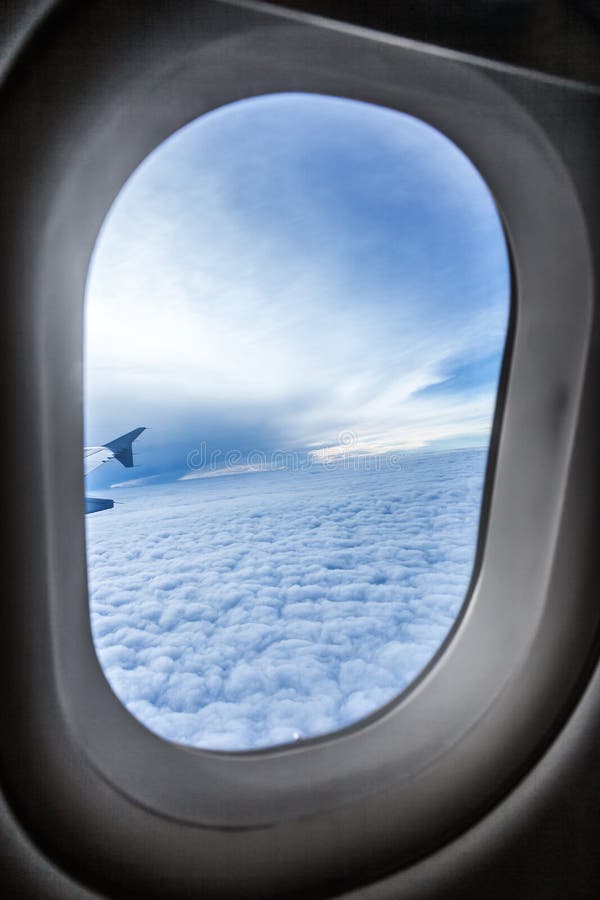 Airplane interior stock photo. Image of inside, departure - 9209610