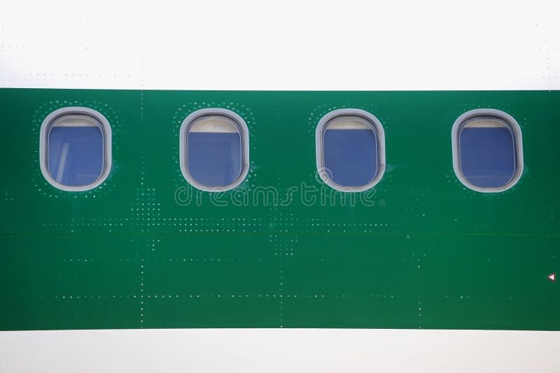 Airplane windows stock photo. Image of glass, fuselage - 54411604