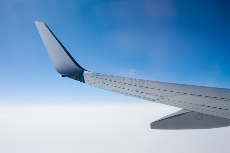 Airplane wing stock image. Image of aircraft, side, wing - 27409583