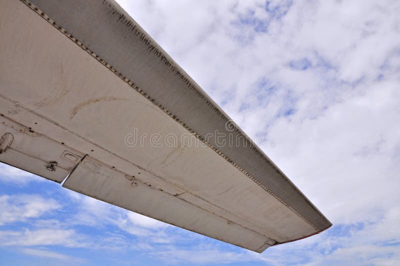 Airplane wing stock image. Image of worthless, show, aircraft - 98555771