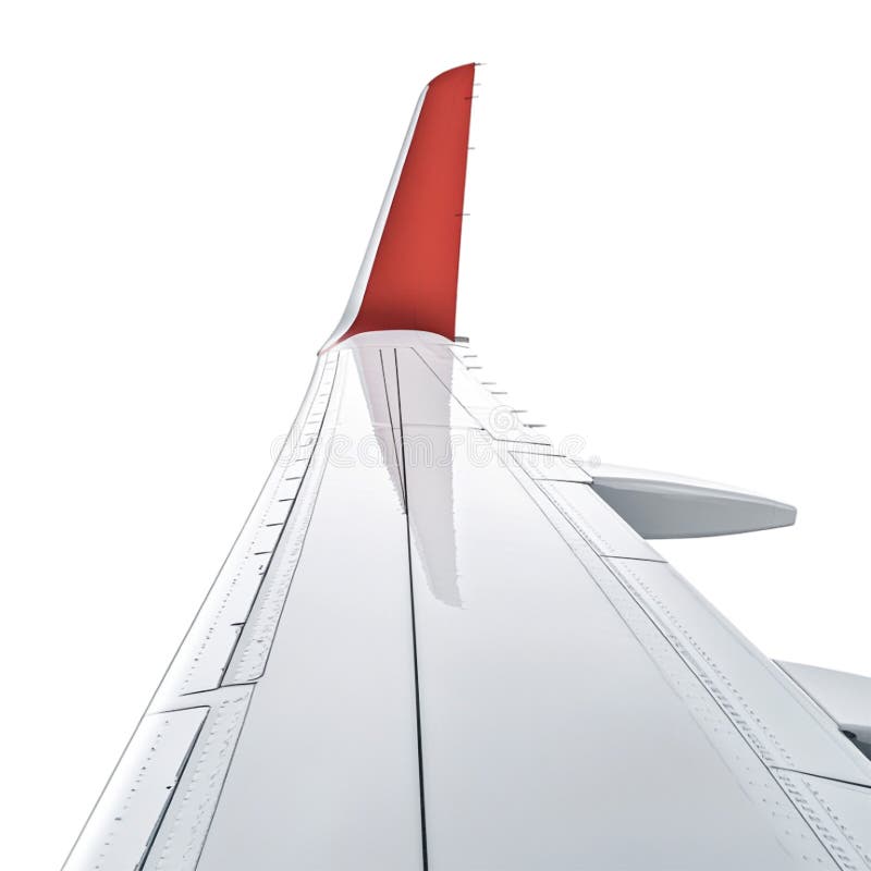 Airplane Wing on Transparent Background - Ai Generated Stock ...