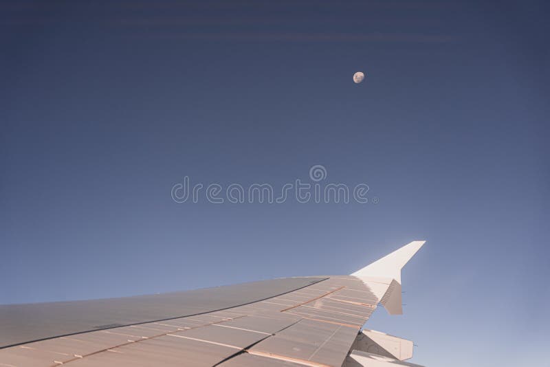 182 Airplane Window Moon Stock Photos - Free & Royalty-Free Stock ...