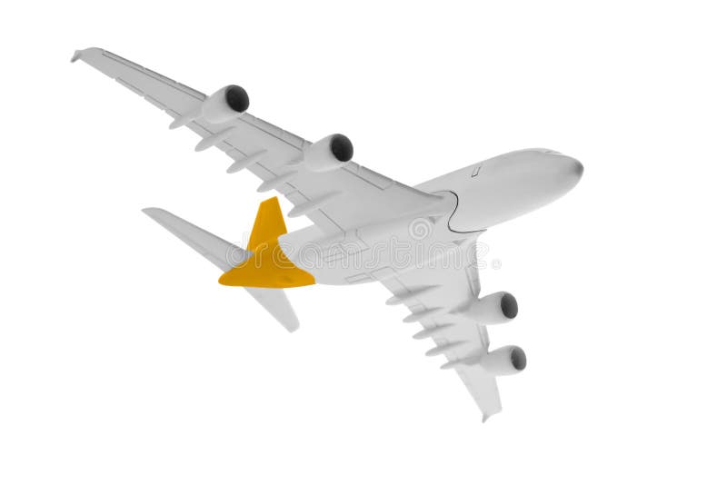 Airplane with Yellow Color. Stock Photo - Image of passenger, color ...