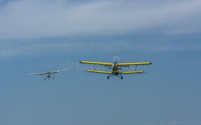 Airplanes flying stock photo. Image of sport, civil, airplaine - 86481230