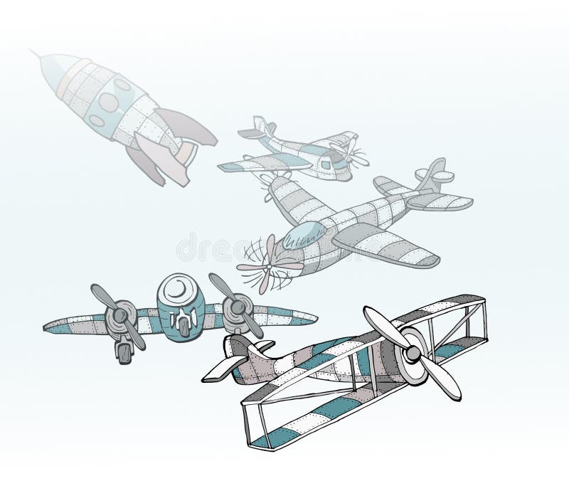 Gray Airplanes Stock Illustrations – 193 Gray Airplanes Stock ...