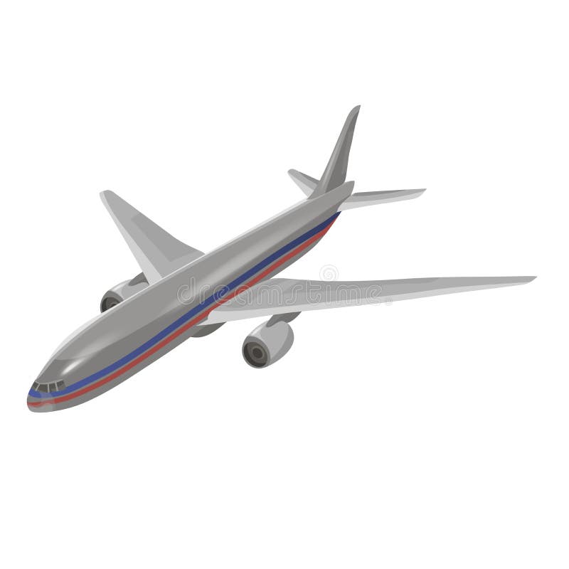 Airplanes Vector Image Design, Passenger Airplane. Transportation and ...