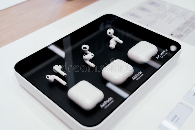 Airpods 2nd 3nd Generation Thailand Bangkok 14 March 2024 Stock Photos ...