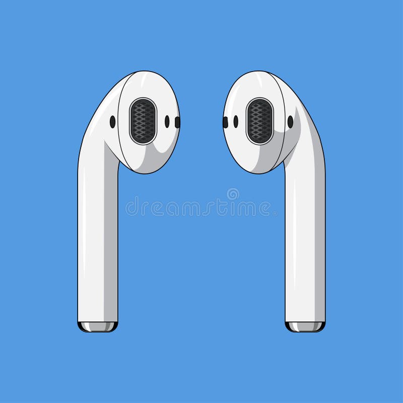 Headphones Airpods Stock Illustrations – 265 Headphones Airpods Stock ...