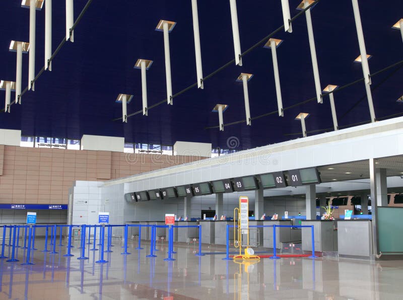 Airport stock photo. Image of counter, modern, desk, checkin - 16922178