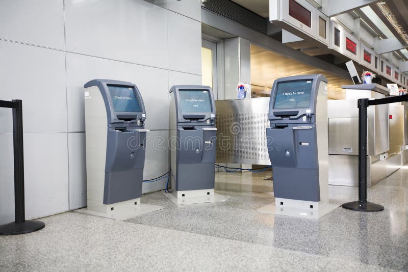 Airport check-in stock photo. Image of station, counter - 5257752