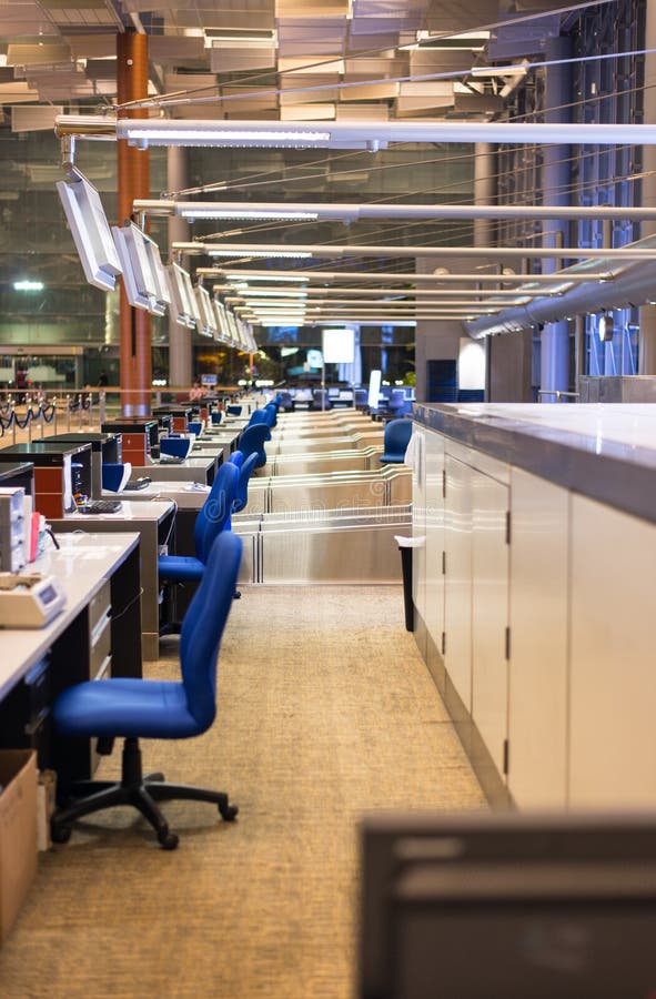 Airport Check in Counter stock photo. Image of check - 26632168