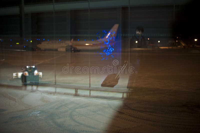 Airport Closed, Flights Cancelled Editorial Stock Image - Image of ...