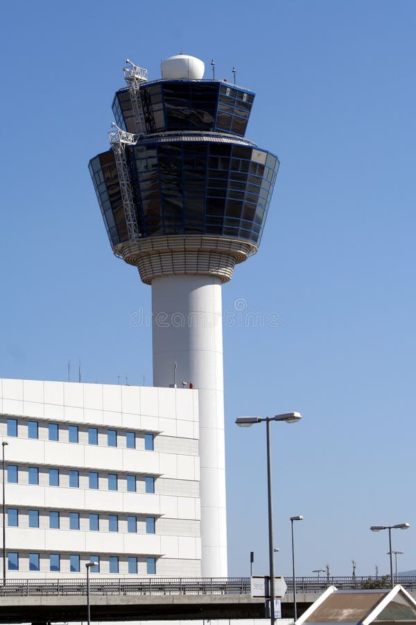 Small Airport Control Tower Stock Photo - Image of plane, airport: 4712798