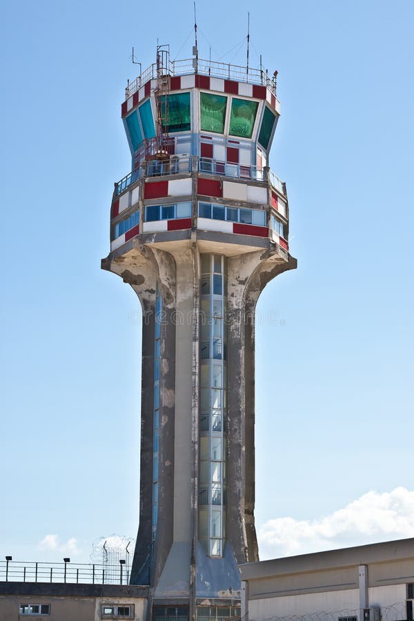 Control Tower Manila Airport Stock Image - Image of traffic, monitoring ...