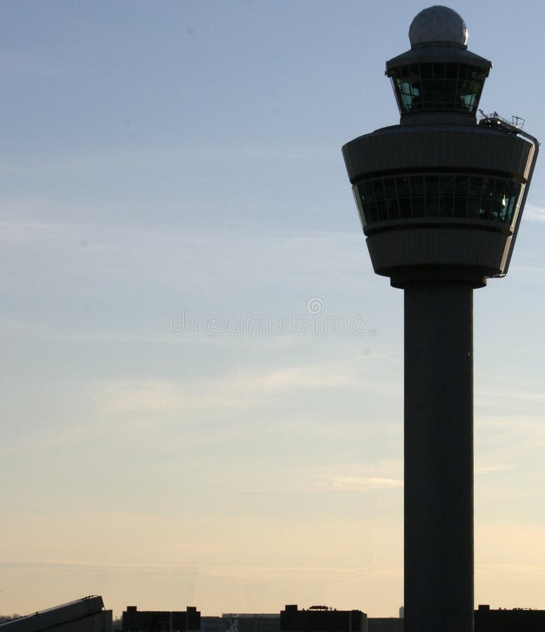 Airport Control Tower stock image. Image of guardtower - 419261