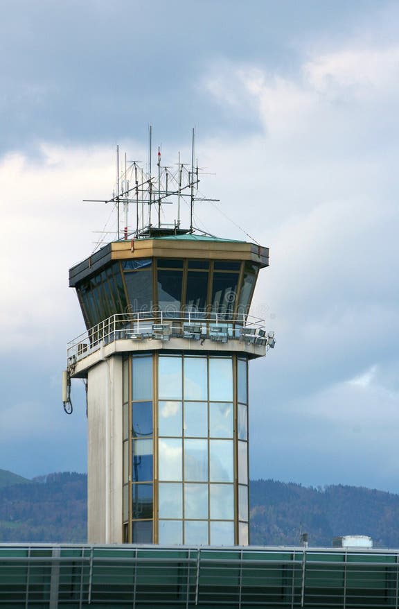 Airport control tower stock photo. Image of tall, business - 5245300
