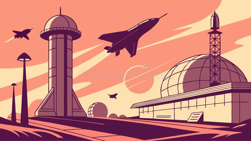 Airport Control Tower Air Traffic Control and Aviation Technology and ...