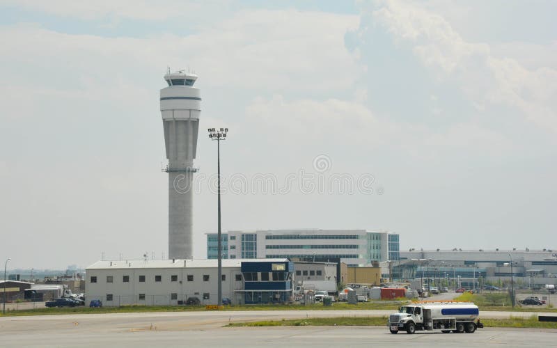 Airport Control Tower stock photo. Image of industry - 56211140