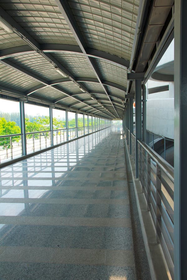 Airport corridor stock image. Image of shiny, natural - 52440811