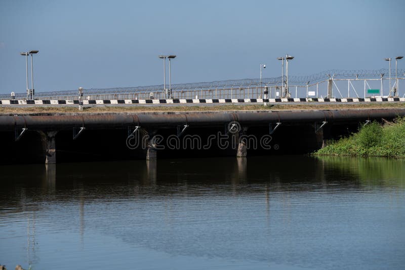 Airport Drainage Canal System and Flood Prevention Infrastructure ...