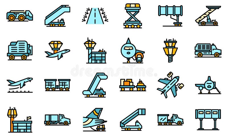 Ground Support Equipment Stock Illustrations – 546 Ground Support ...