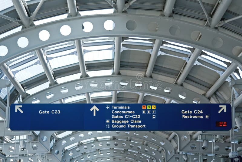 Airport Information Boards stock image. Image of arrow - 2664505