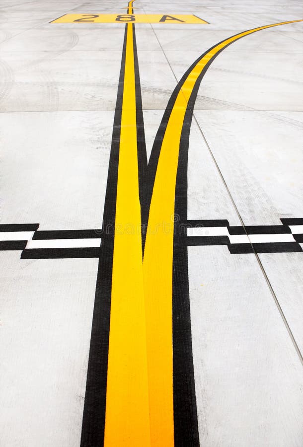 Airport lines stock image. Image of sign, center, concrete - 20589985