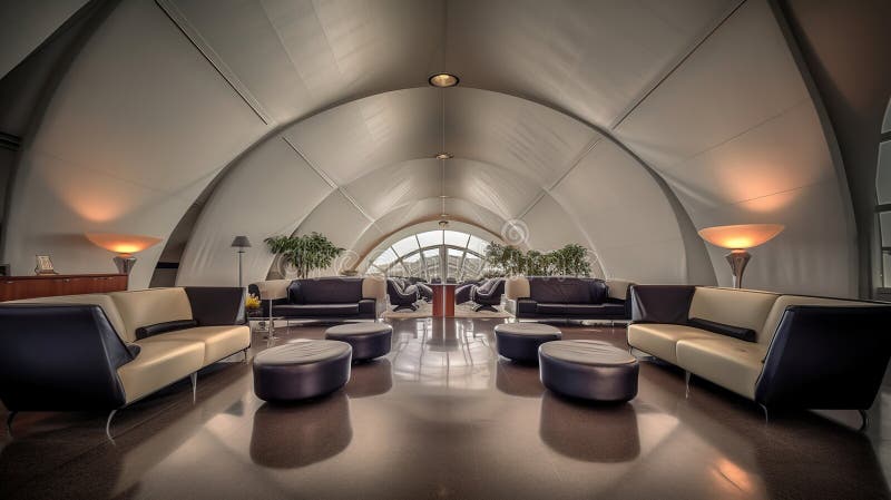 Airport Lounge VIP Area, Comfortable and Relaxing, Generative Ai Stock ...