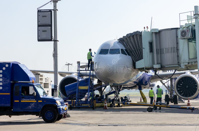 Airport Operations Indigo Flight Refueling and Loading through ...