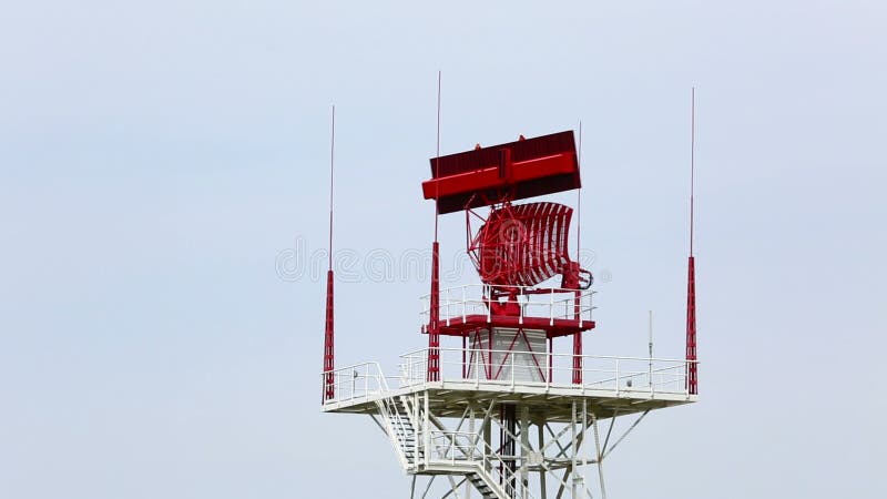 Rotating Radar Antenna Air Defense. Military Mobile Antiaircraft ...