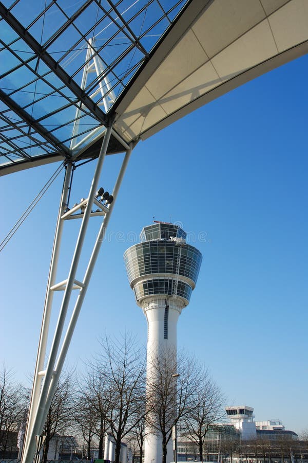 Airport Roof With Control Tower Picture. Image: 1968302