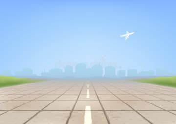 Airport runway stock vector. Illustration of future, freedom - 15024133