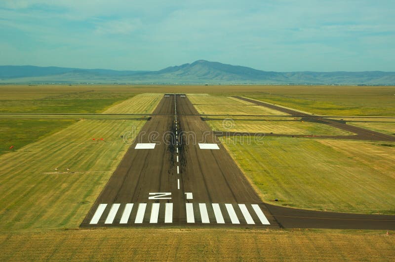 Airport runway stock image. Image of grass, airport, background - 8235567