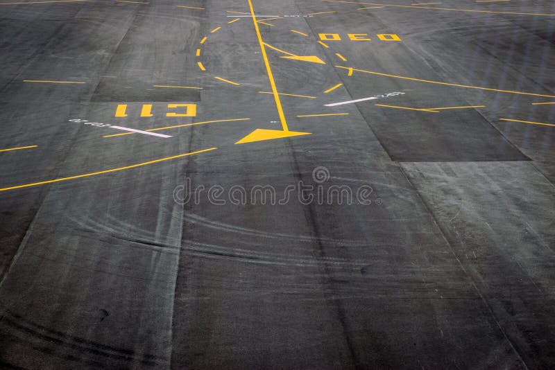 Airport Runway Texture Background. Stock Photo - Image of panoramic ...
