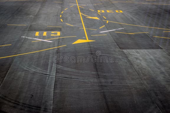 Airport Runway Texture Background. Stock Photo - Image of panoramic ...