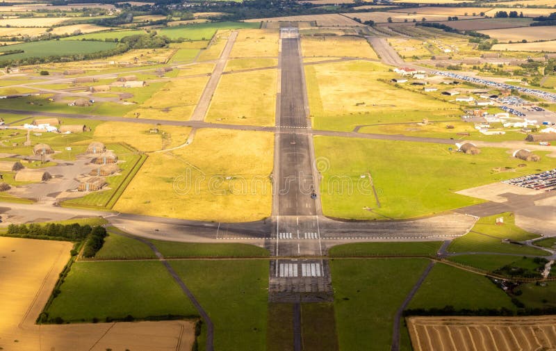 Airport Runway View stock photo. Image of tarmac, empty - 285345574