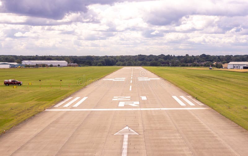 Airport Runway View stock photo. Image of holiday, departure - 285349508