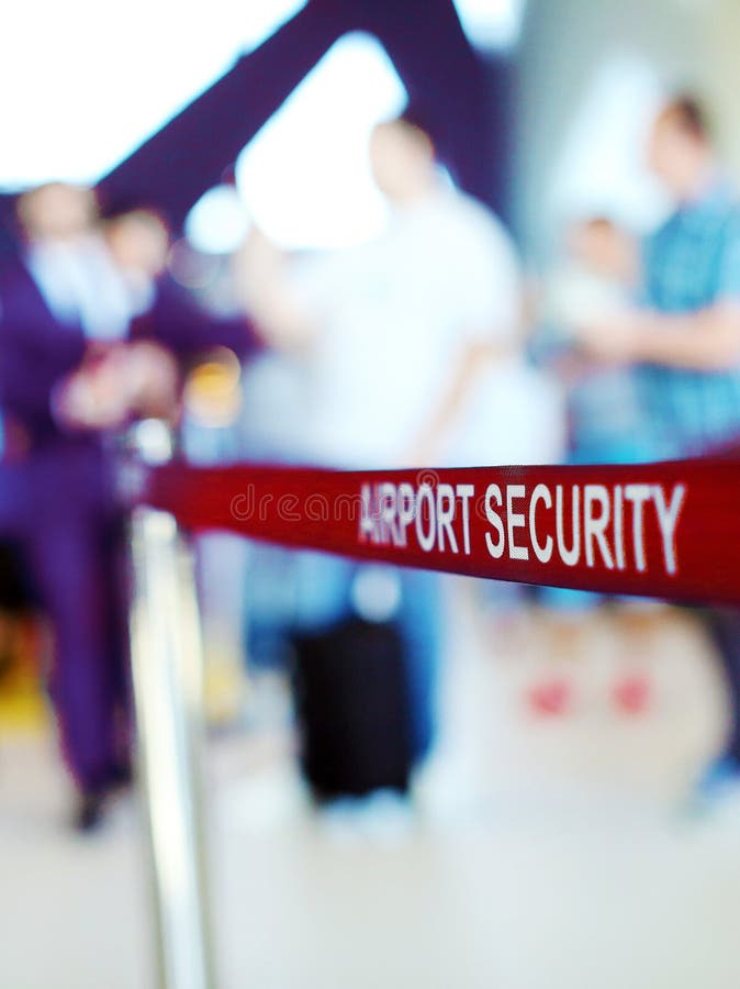 Airport security stock photo. Image of airplane, people - 189390466