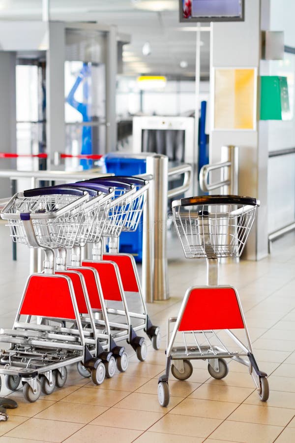Airport Security Check Point Stock Image - Image of body, cart: 27056909