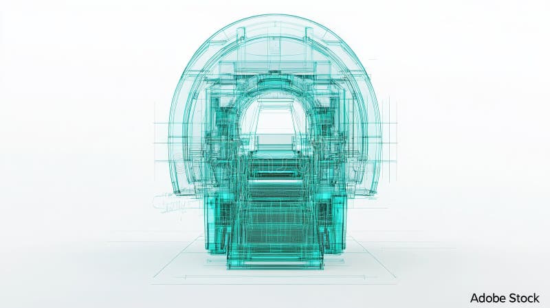 This Airport Security Concept Features an X-ray Scanner Machine and ...