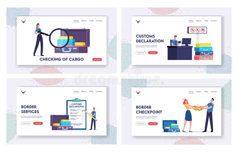 Cartoon Customs Officer Stock Illustrations – 179 Cartoon Customs ...