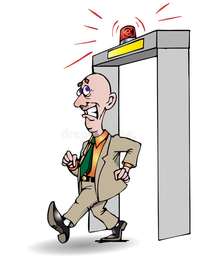 Airport Security Cartoon