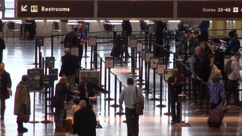 Airport Security, TSA, Terrorism Stock Footage - Video of metal ...