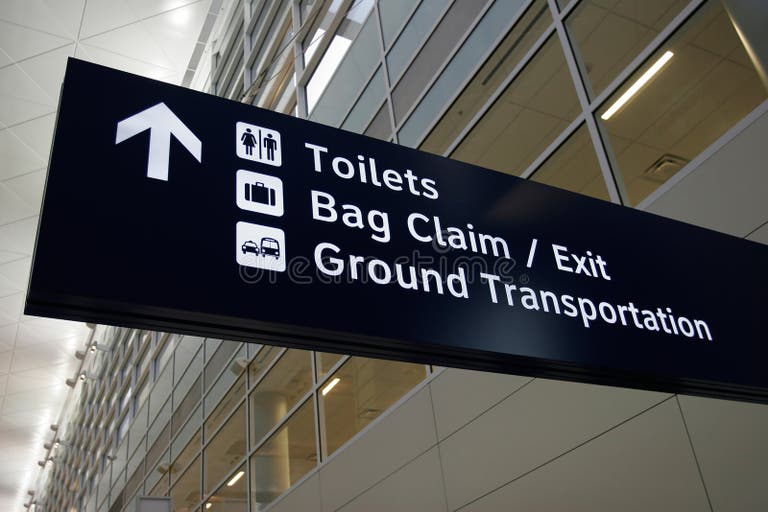 Airport Sign stock photo. Image of journey, embark, concrete - 1845846
