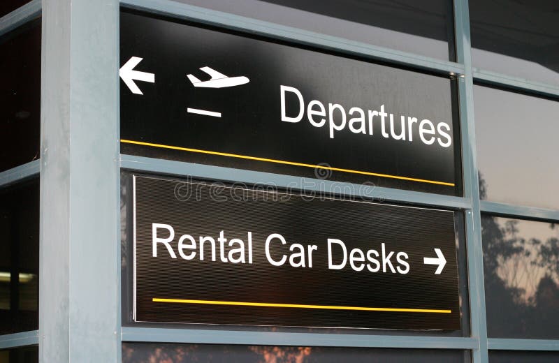 Airport Signs stock photo. Image of tourists, arrow, window - 920450