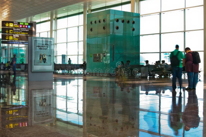 Airport terminal stock image. Image of runway, plane - 18142811