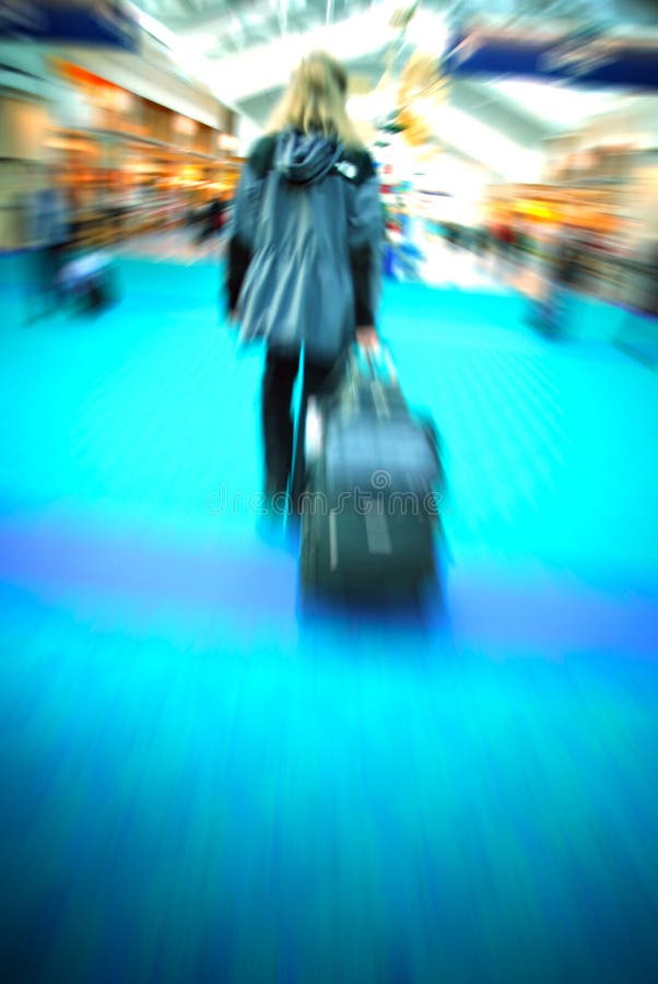 Airport Terminal stock photo. Image of pull, running, port - 7976444